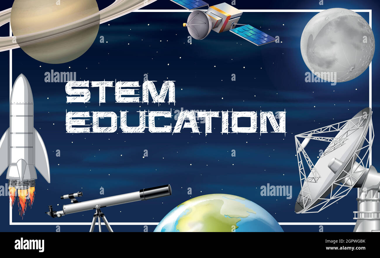 Space education Stock Vector Images - Alamy
