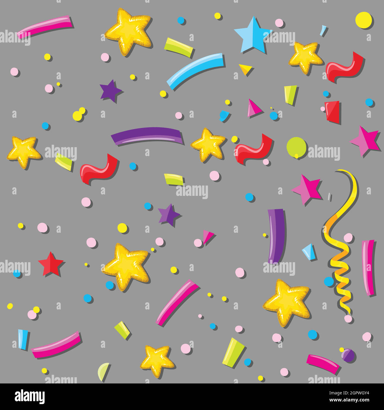 A grey party background Stock Vector Image & Art - Alamy