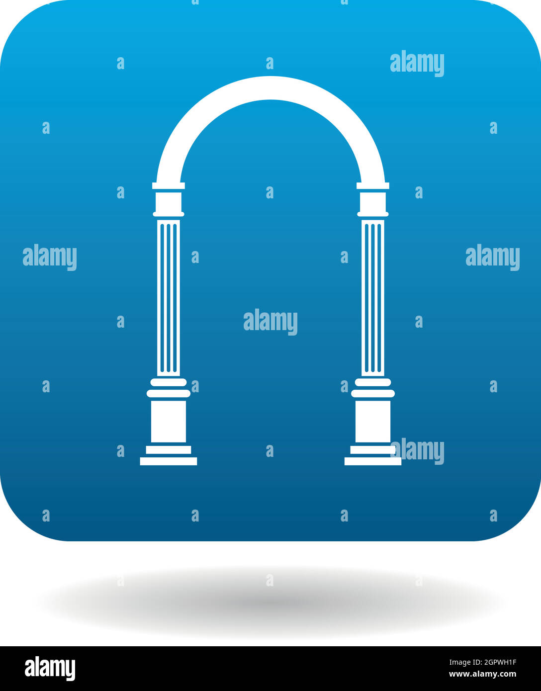 Arch icon, simple style Stock Vector Image & Art - Alamy