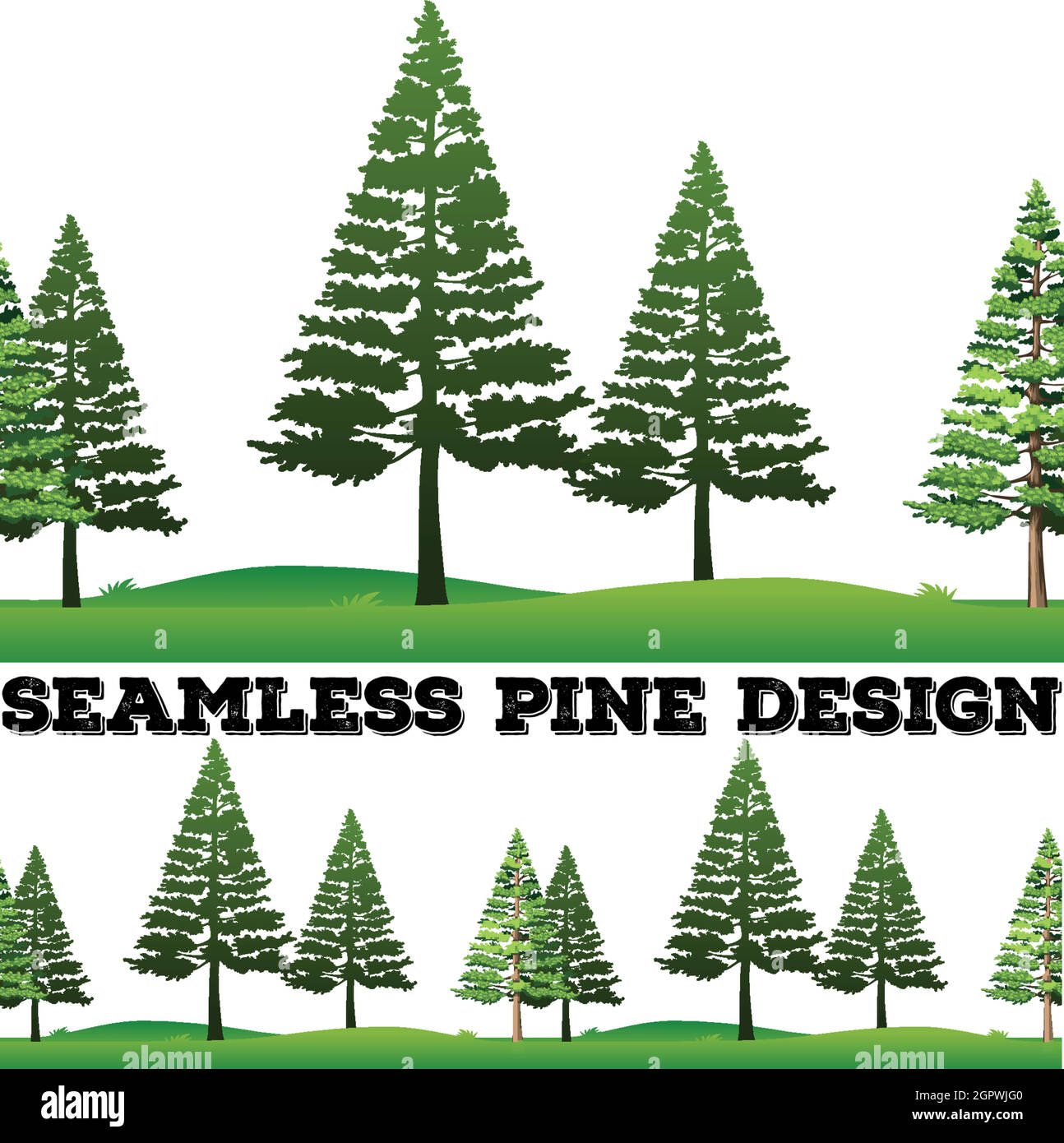 Tree trees plant field Stock Vector Images - Alamy