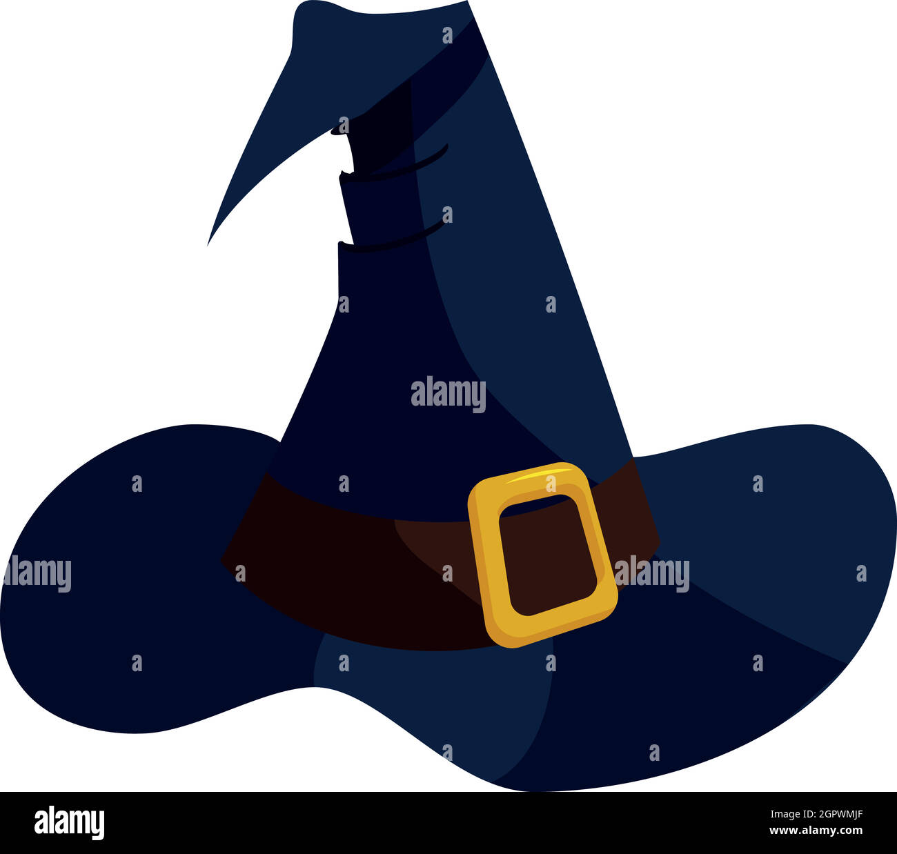 Magic witch hat in Stock Vector Images - Alamy