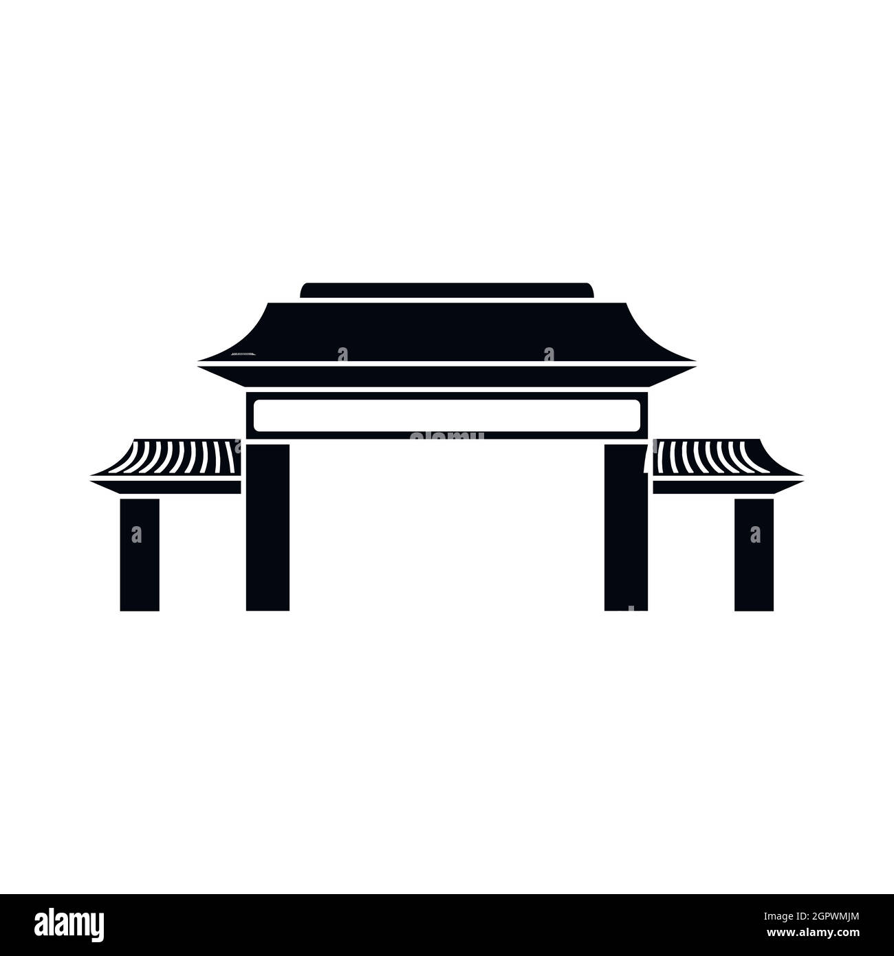 Image pagoda Cut Out Stock Images & Pictures - Alamy