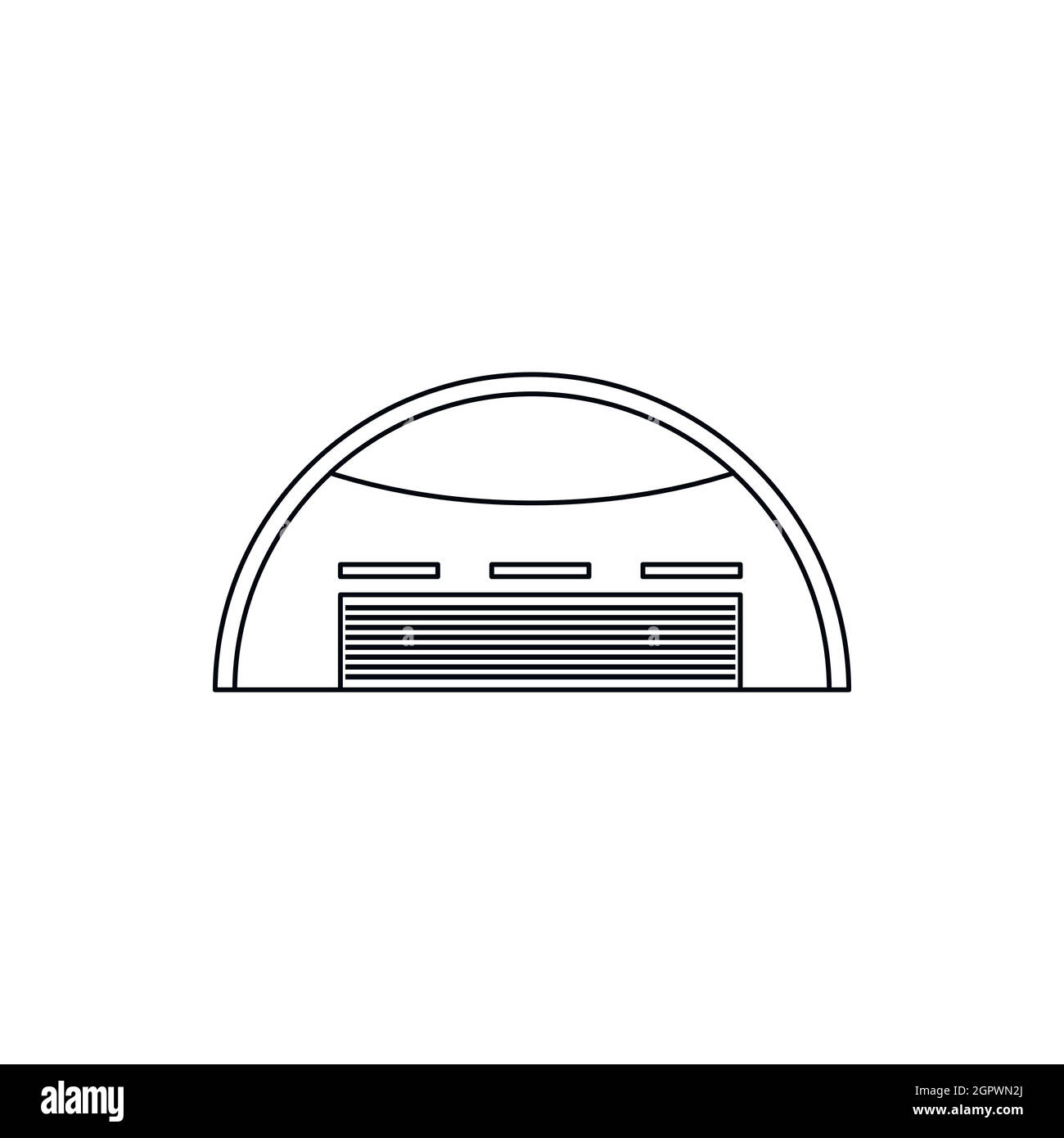 Outline style icon round Stock Vector Images - Alamy