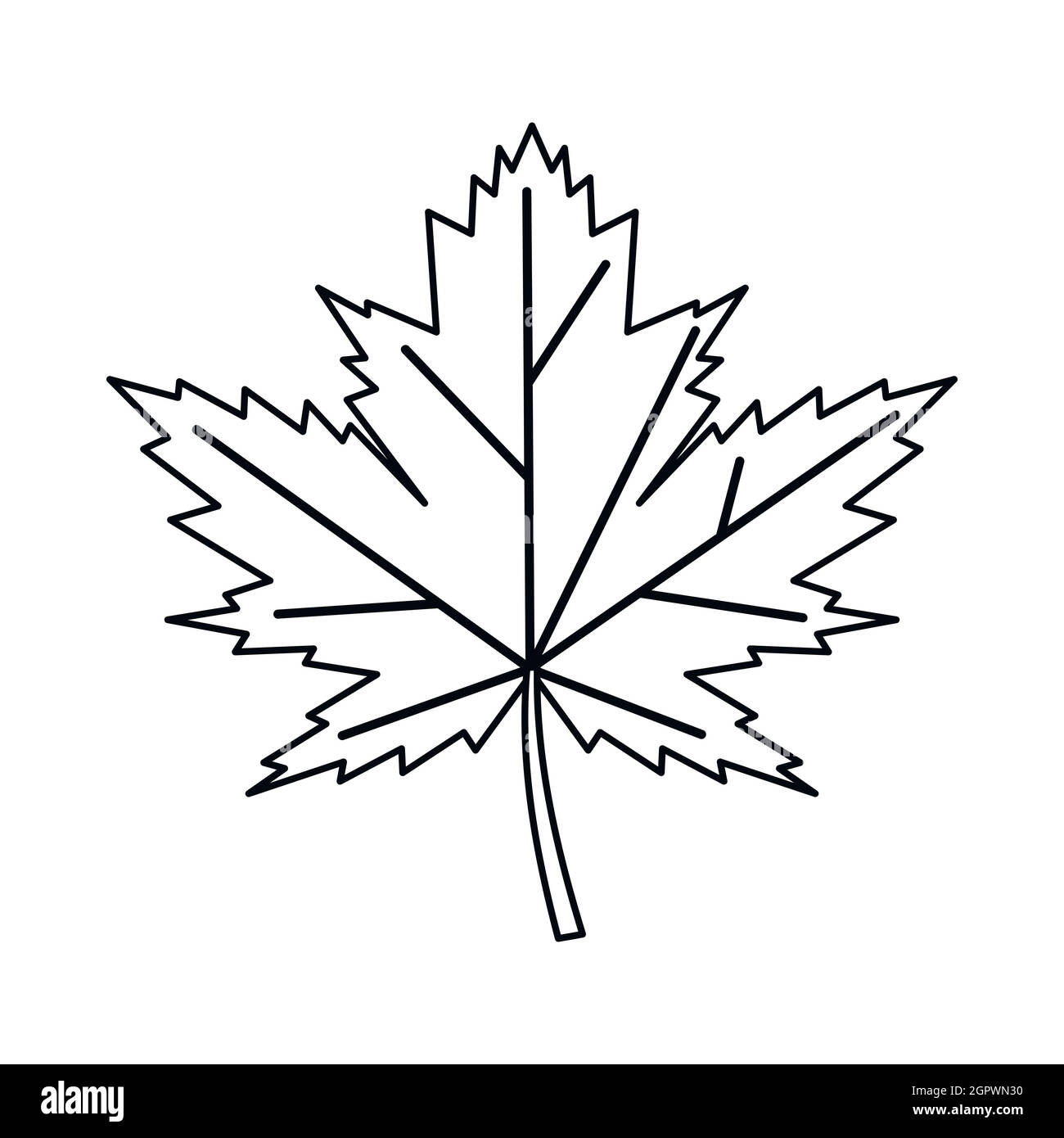 Tree line forest fall Cut Out Stock Images & Pictures - Alamy