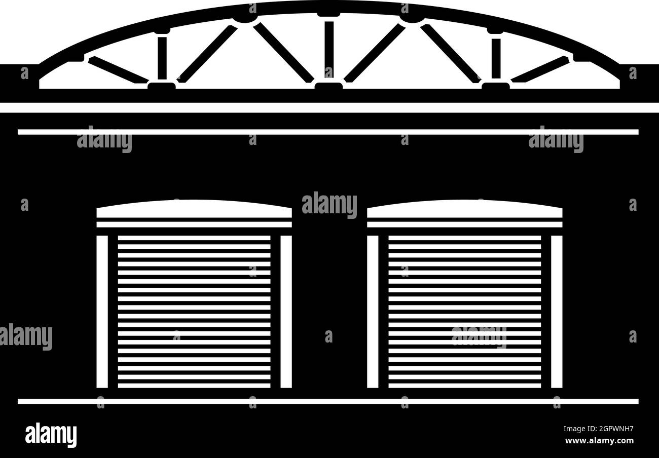 Warehouse Factory Icon Simple Style Stock Vector Image And Art Alamy