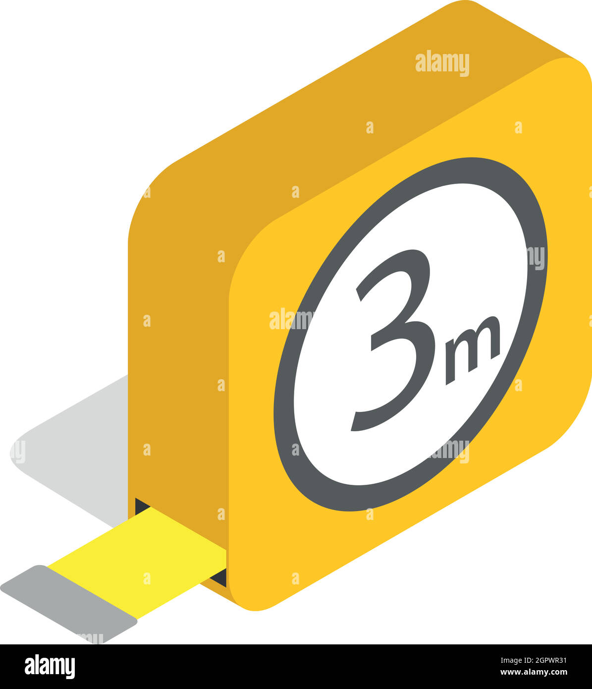 Tape measure icon simple style vector image Stock Vector Image & Art ...