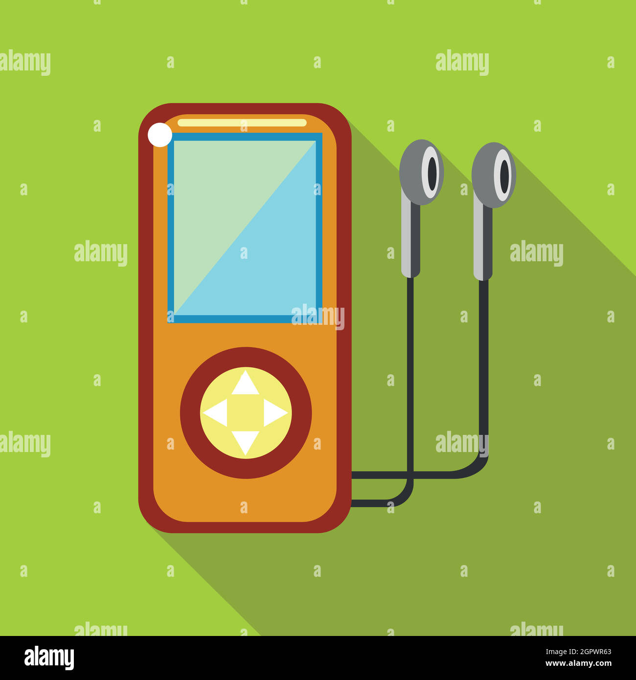 Audio mp3 player interface Stock Vector Images - Alamy