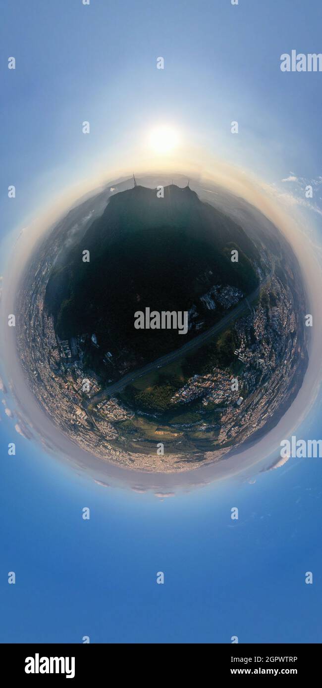 Satellite view earth water city hi-res stock photography and images - Alamy