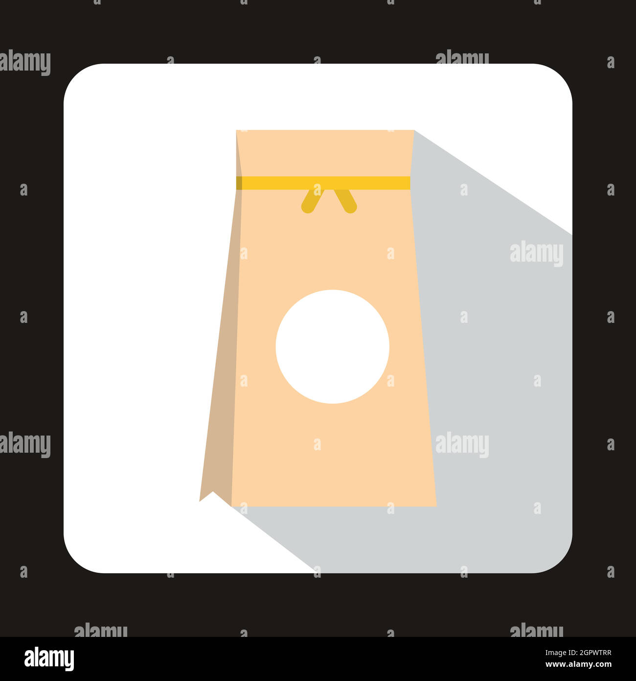 Food spice paper isolated Stock Vector Images - Alamy