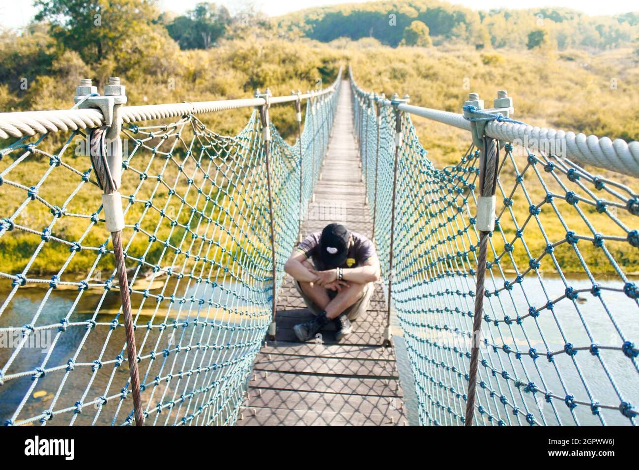 Cage bridge hi-res stock photography and images - Alamy
