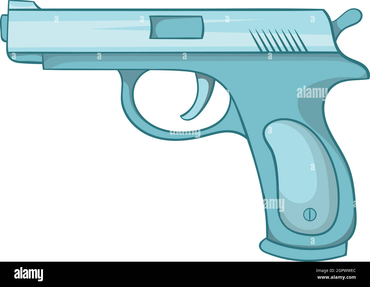 Aim shooting target cartoon Stock Vector Images - Alamy