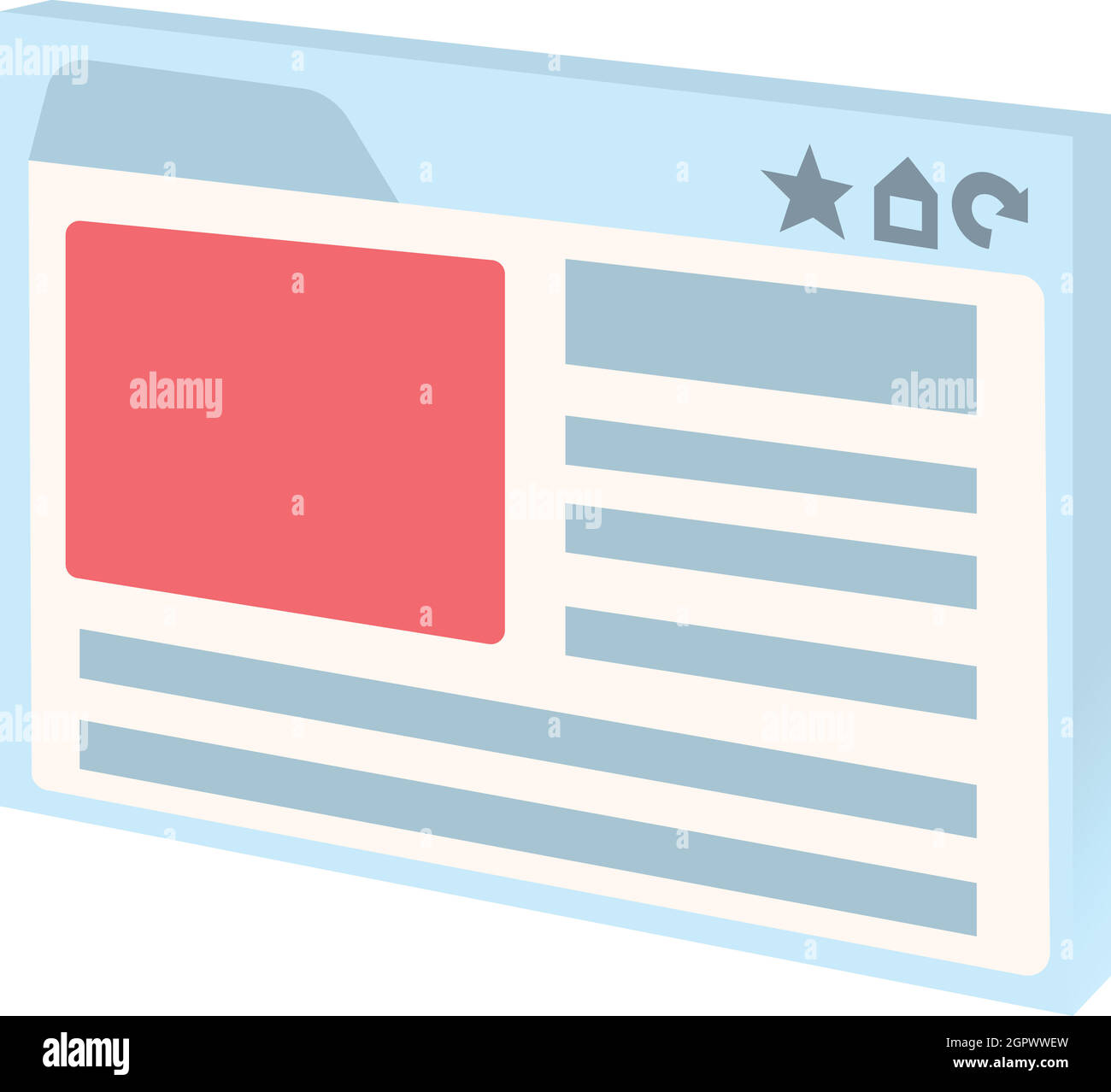 Sign in web page Stock Vector Images - Alamy