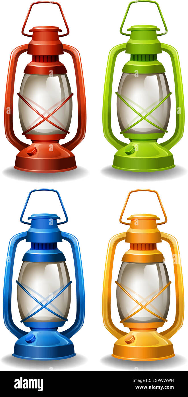 Lamp banner Cut Out Stock Images & Pictures - Alamy