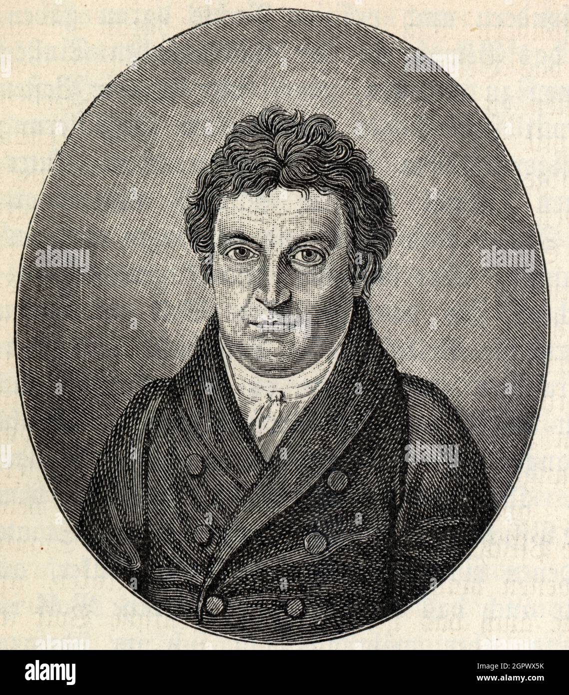 Portrait of Johann Gottlieb Fichte (1762-1814). Private Collection ...