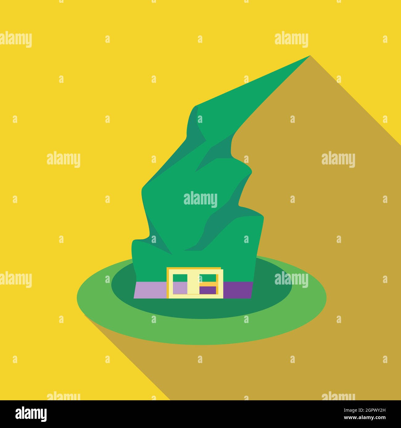 Magic witch hat in Stock Vector Images - Alamy