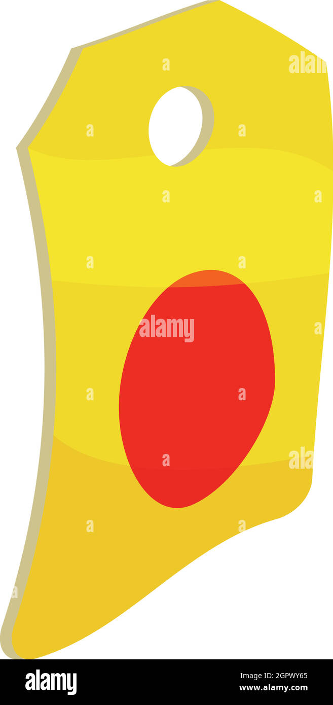 Label paper icon, cartoon style Stock Vector Image & Art - Alamy