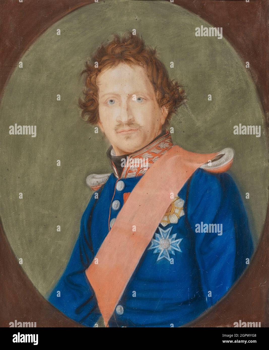 Portrait of Ludwig I of Bavaria (1786-1868), after 1825. Private ...