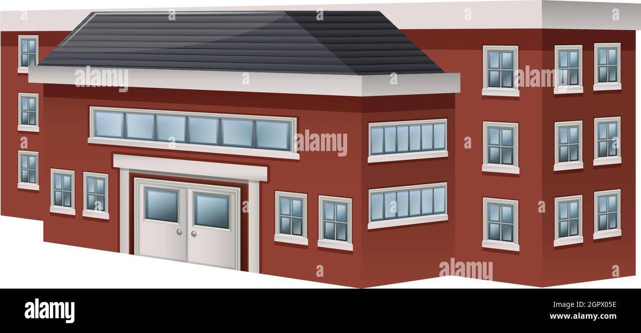 Building design for school Stock Vector Image & Art - Alamy