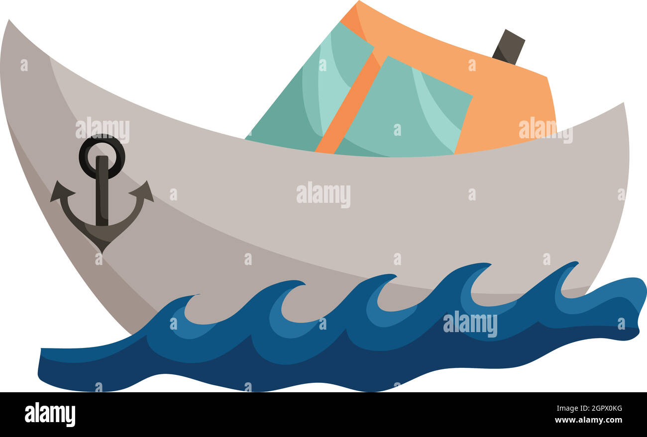 Ship icon, cartoon style Stock Vector Image & Art - Alamy