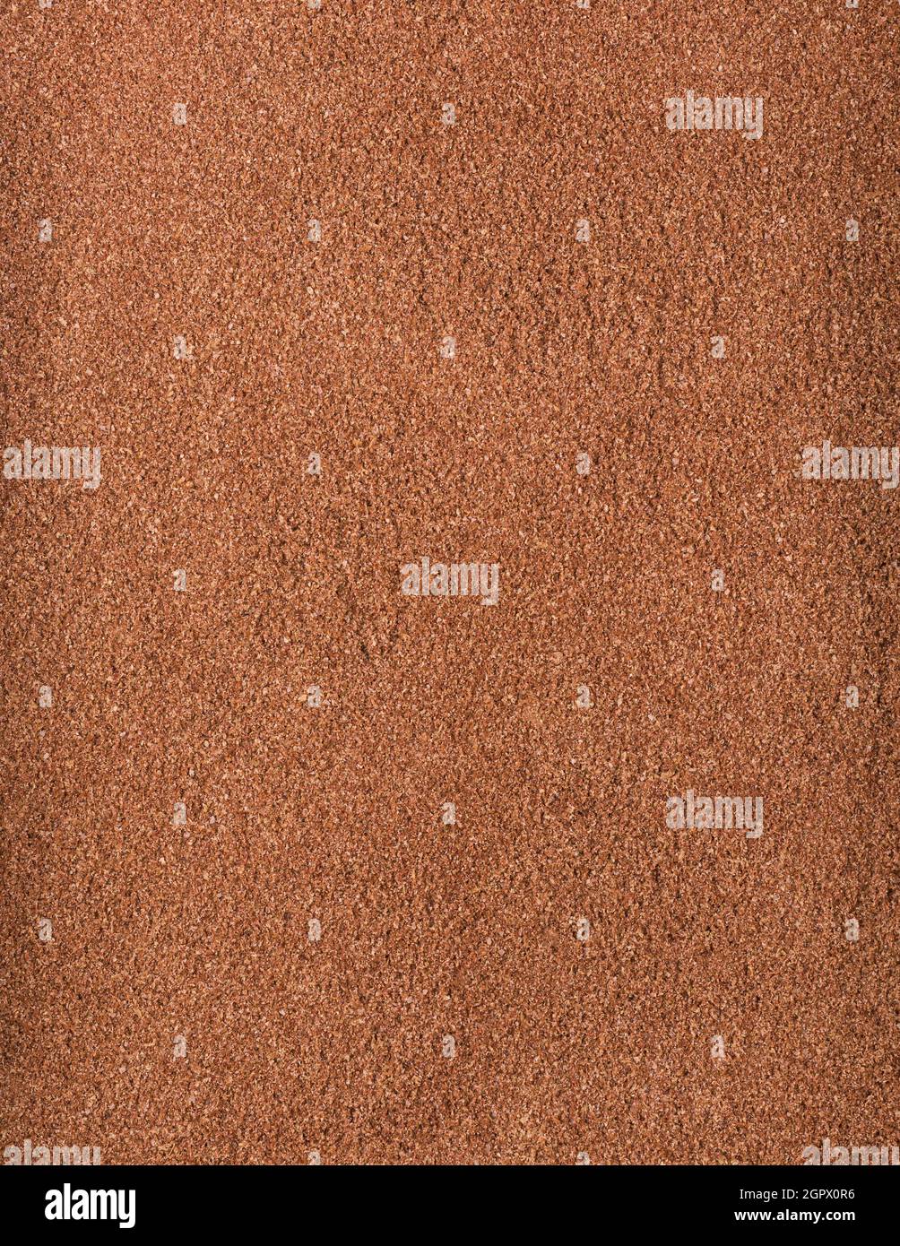 powdered brown rice husks or rice hulls, by-product or organic waste of ...