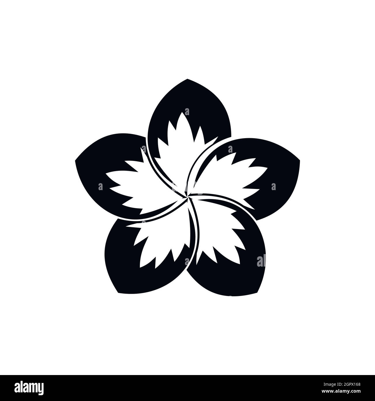 Frangipani scent Stock Vector Images - Alamy