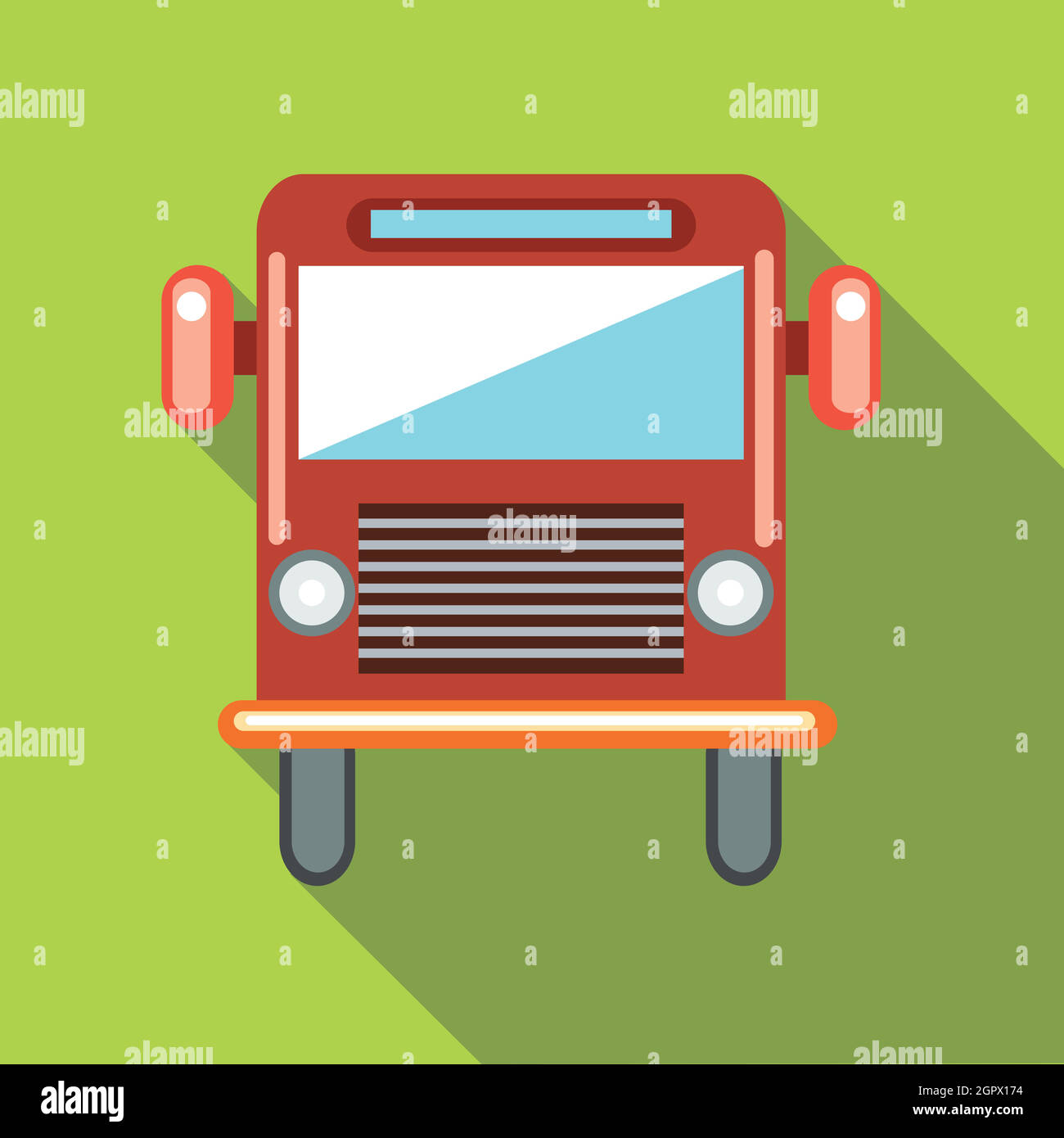 Cargo truck delivery transportation Stock Vector Images - Alamy