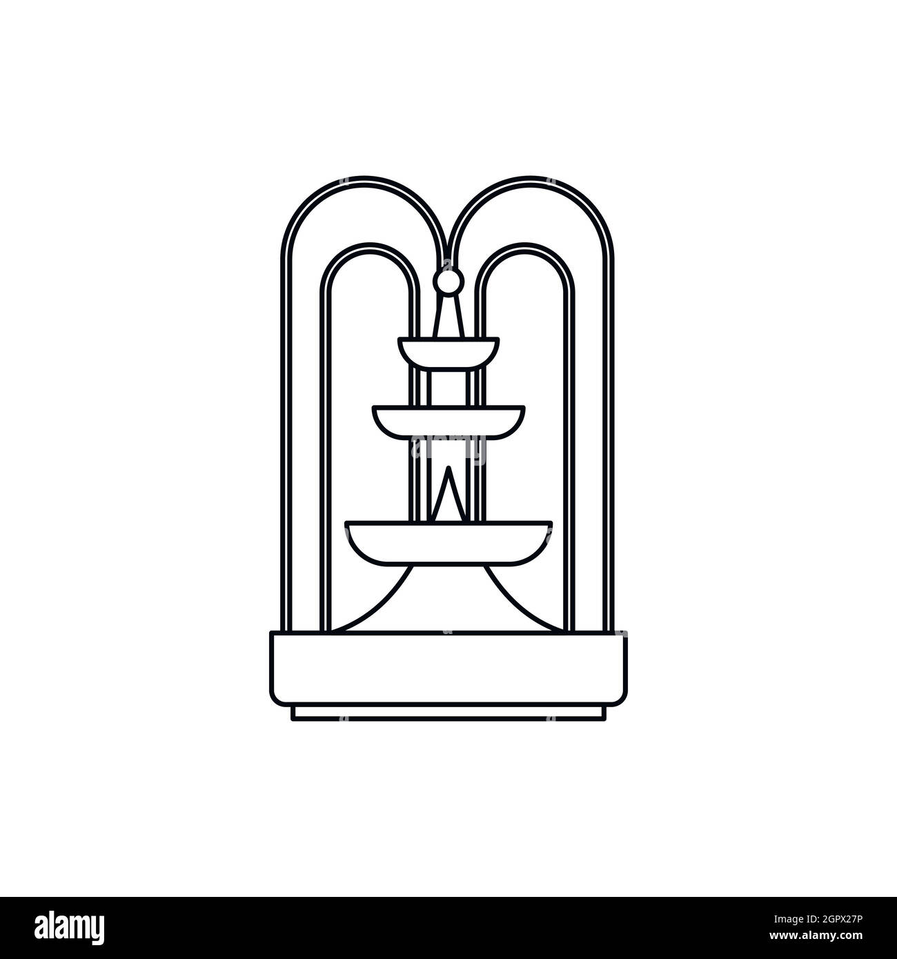 Classic fountain Cut Out Stock Images & Pictures - Alamy