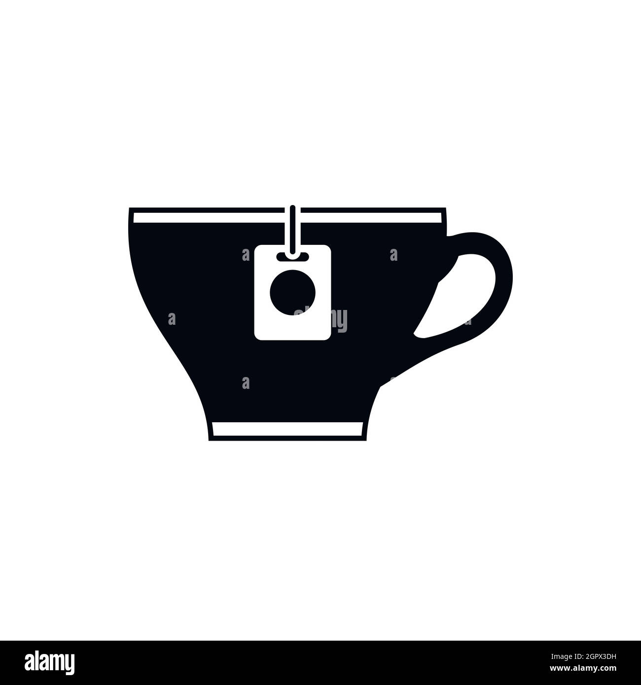 Simple drink illustration Cut Out Stock Images & Pictures - Alamy