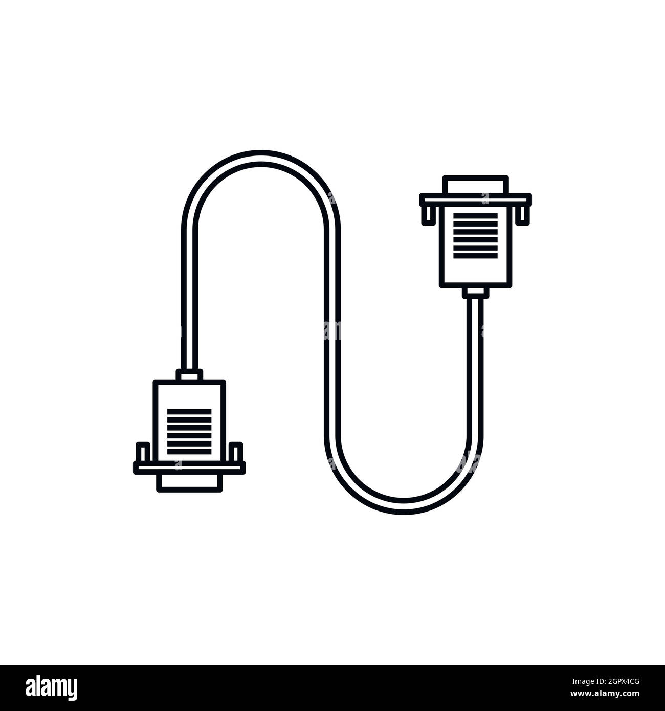 Cable wire computer icon, outline style Stock Vector Image & Art - Alamy Cable wire computer icon, outline style Stock Vector Image & Art - Alamy