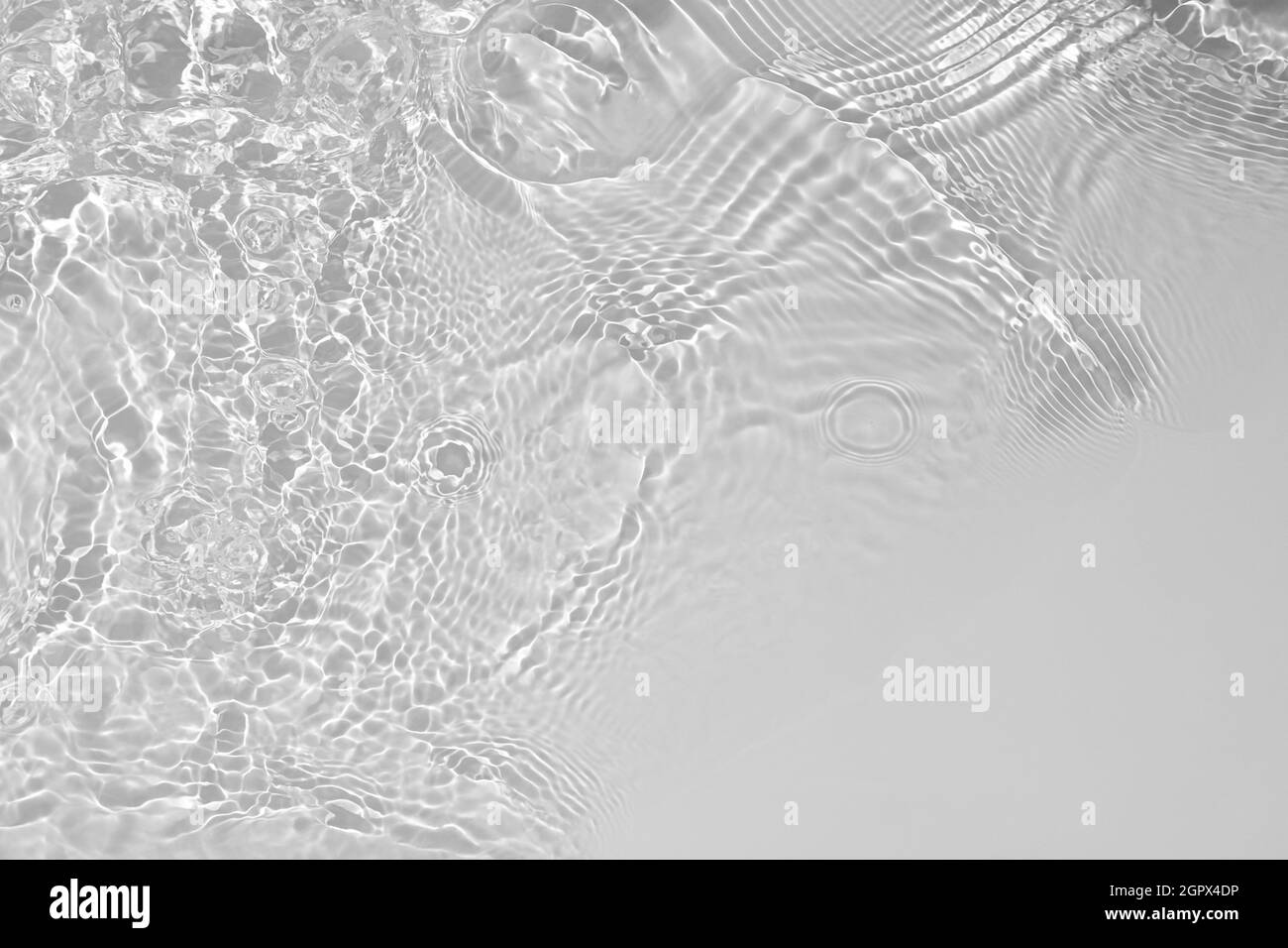 desaturated transparent clear calm water surface texture Stock Photo ...