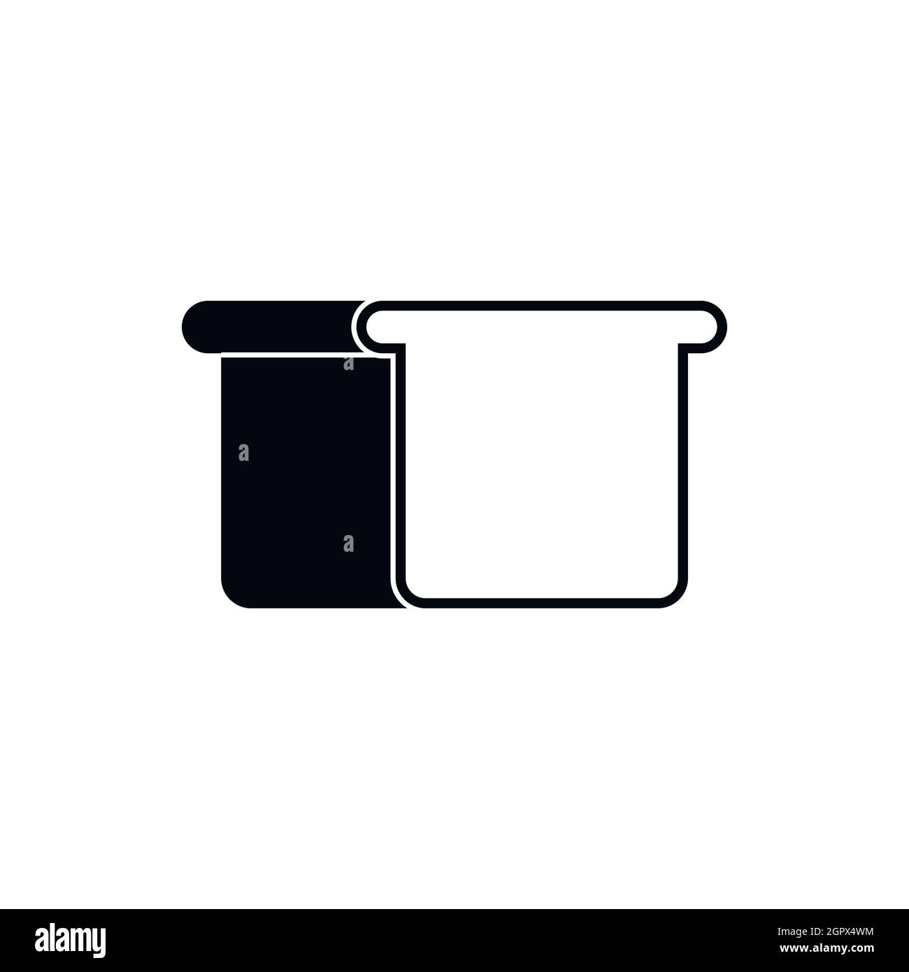 White bread icon, simple style Stock Vector Image & Art - Alamy