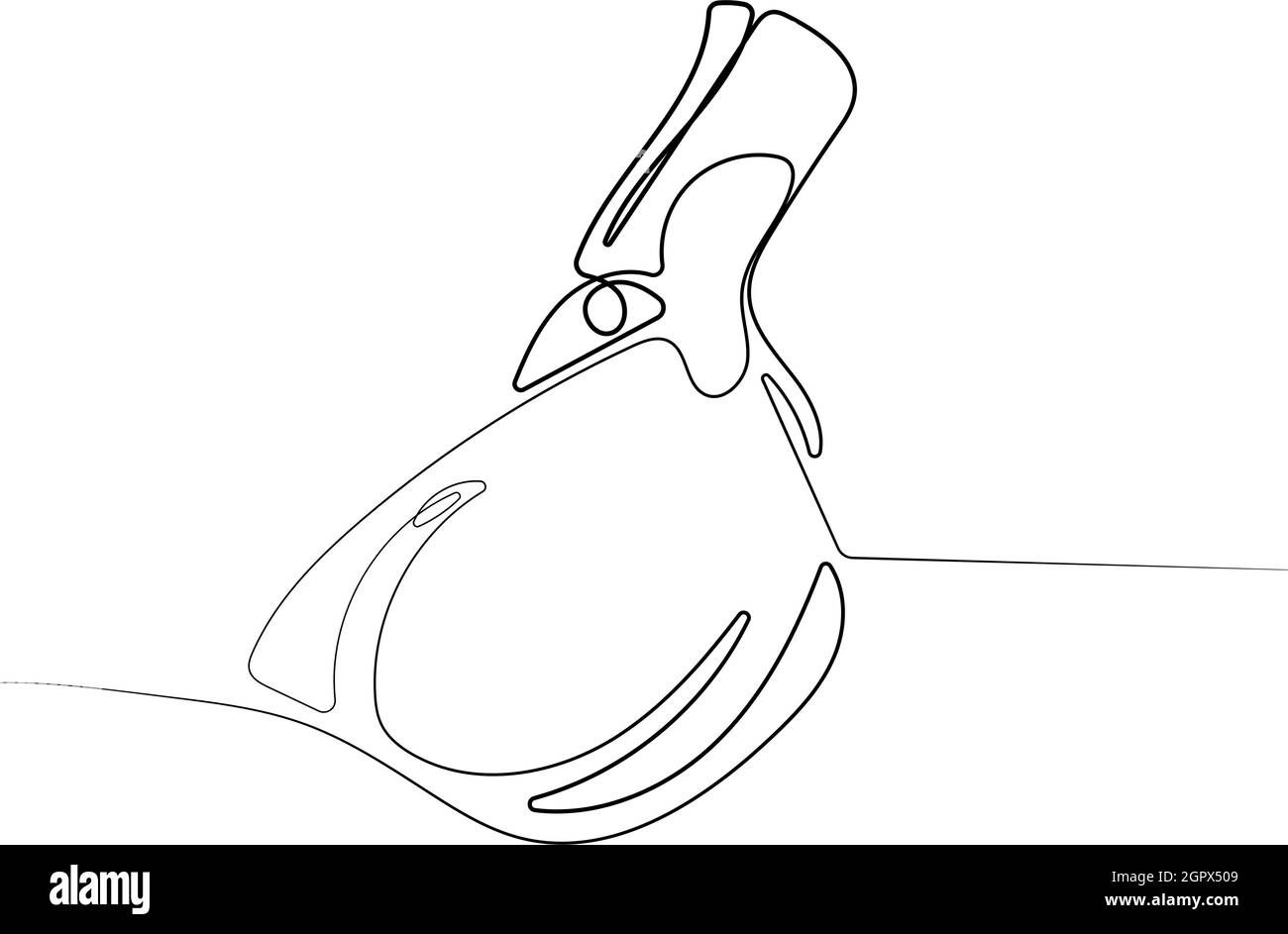 Builder line icon construction Black and White Stock Photos & Images ...