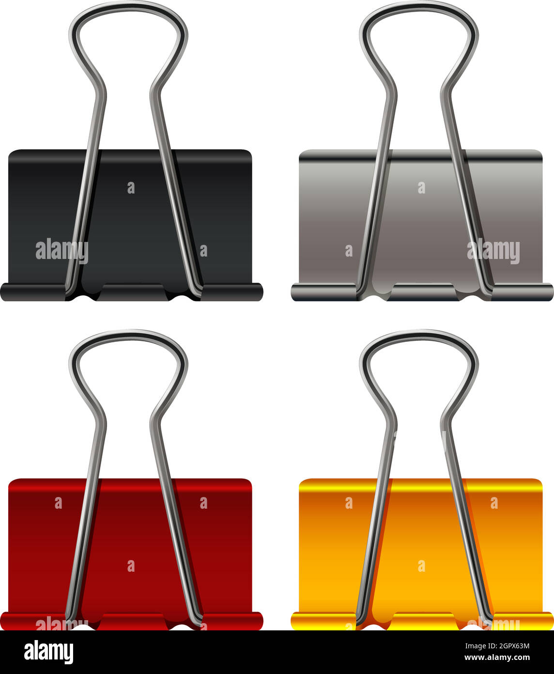 Clips red four Stock Vector Images - Alamy