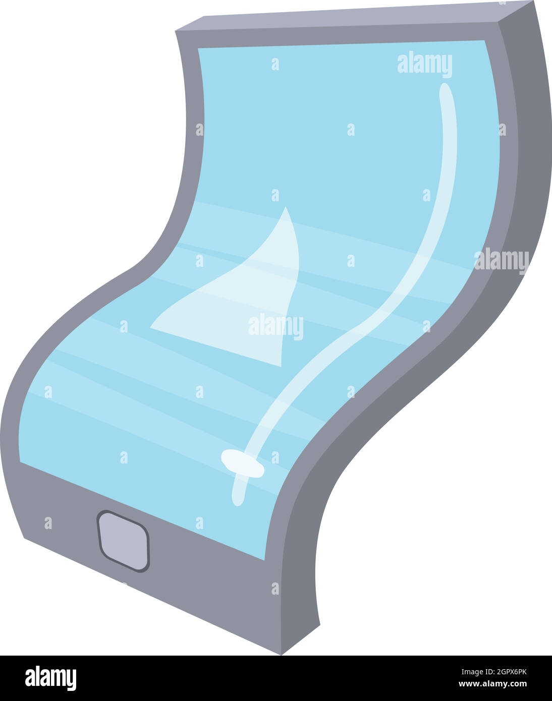 Modern flexible smart phone Stock Vector Images - Alamy