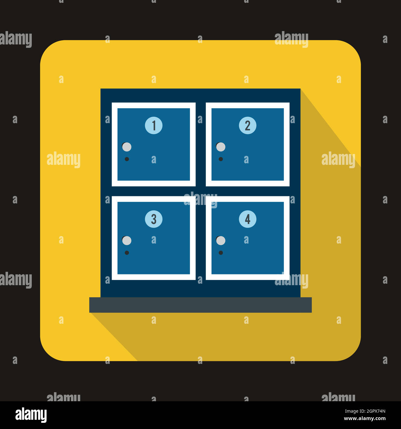 Plastic storage box Stock Vector Images - Alamy