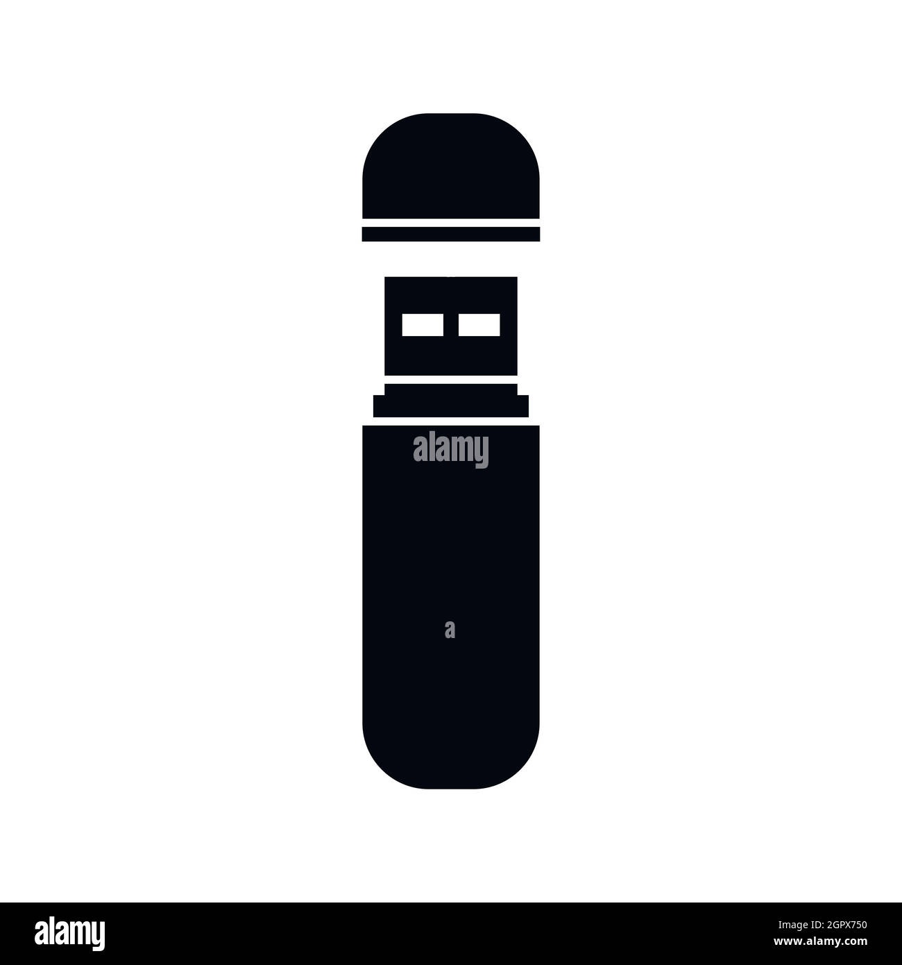 USB flash drive icon, simple style Stock Vector Image & Art - Alamy