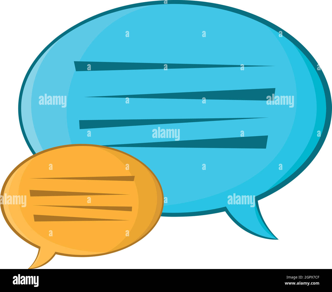Cartoon thought bubble icon hi-res stock photography and images - Alamy
