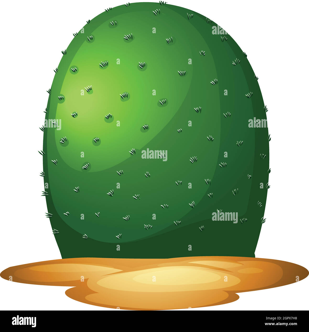 Plain cactus Stock Vector Images - Alamy
