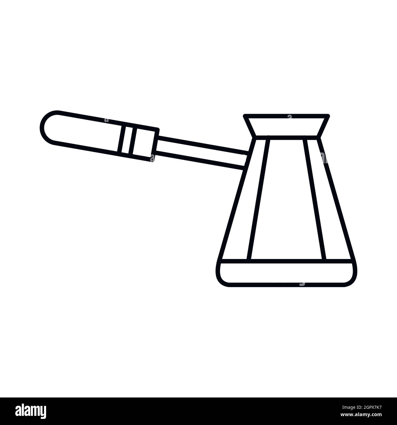 Turkish pot icon outline Stock Vector Images - Alamy