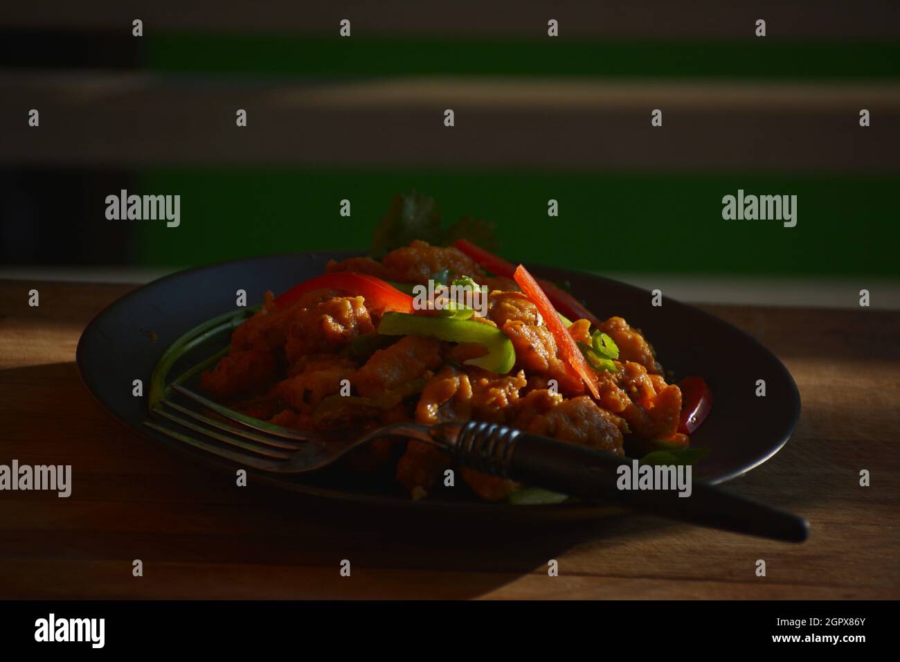 Chicken starters photographs Stock Photo - Alamy