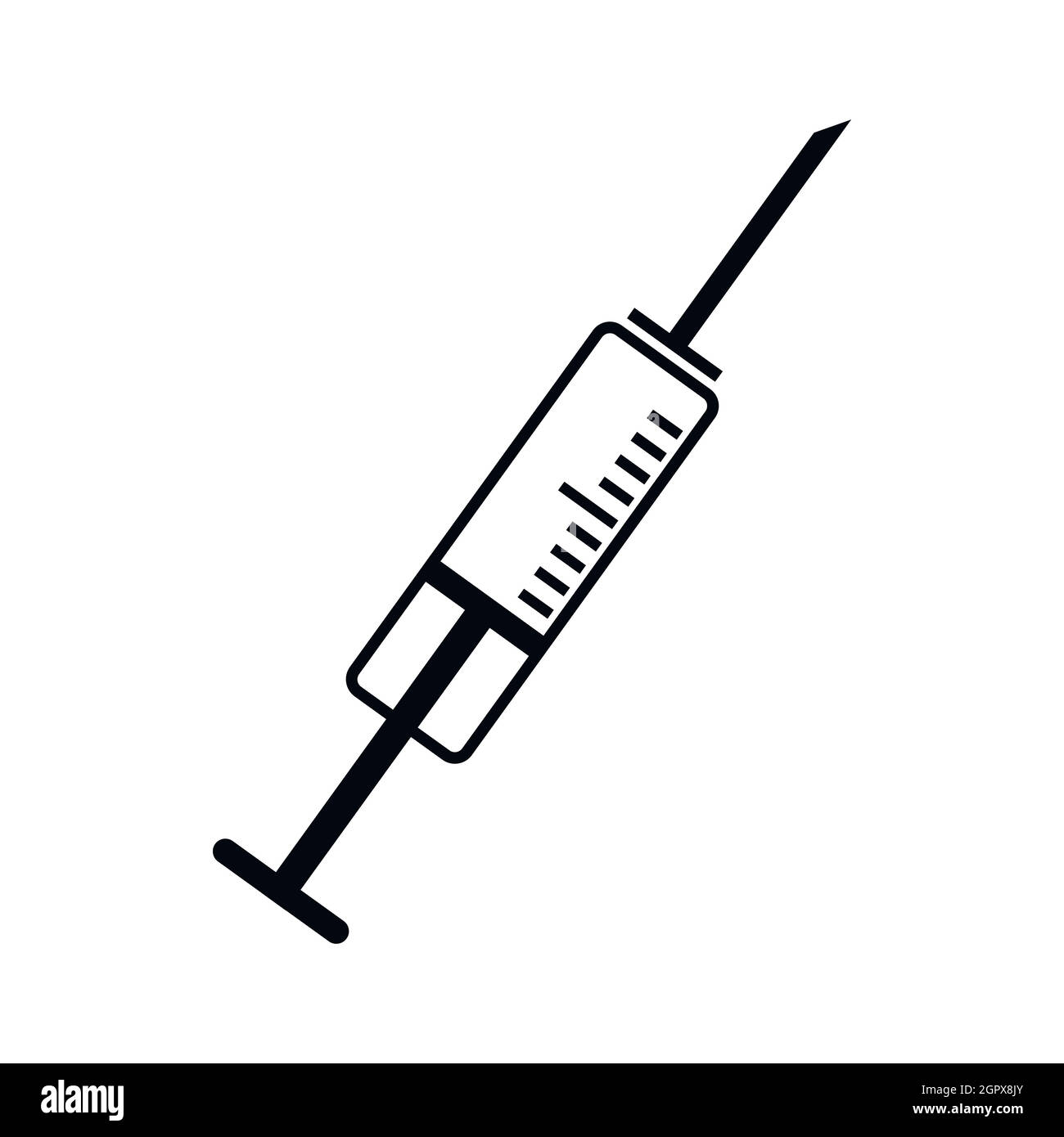 Syringe icon, simple style Stock Vector Image & Art - Alamy