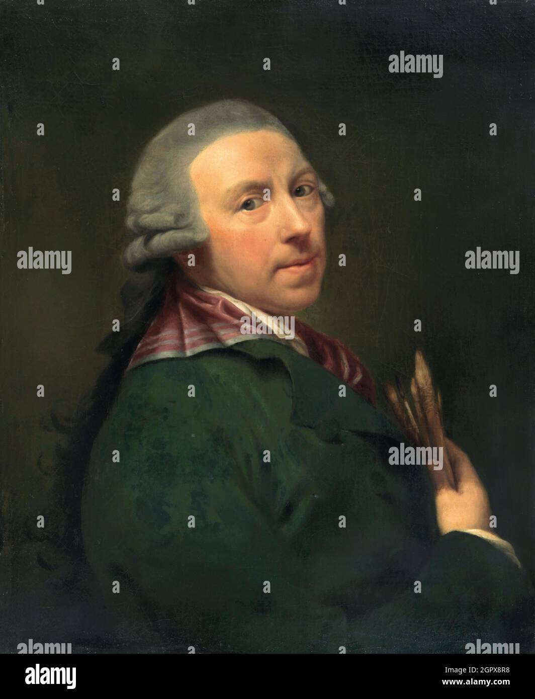 Self-Portrait, ca 1794. Private Collection Stock Photo - Alamy