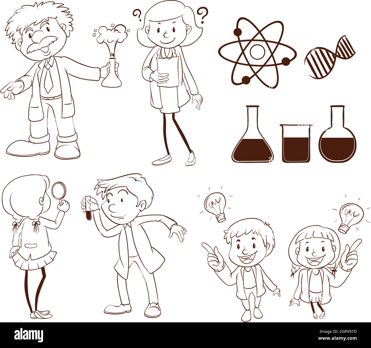 Observation group Stock Vector Images - Alamy