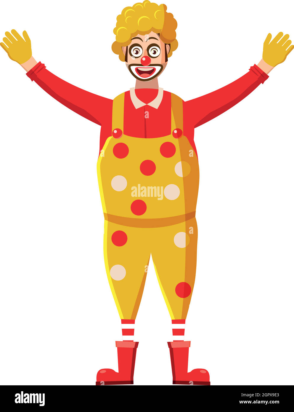 Cartoon style red stripes hi-res stock photography and images - Alamy