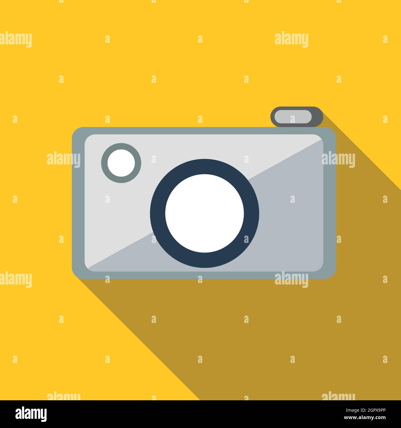 Camera icon in flat style Stock Vector Image & Art - Alamy