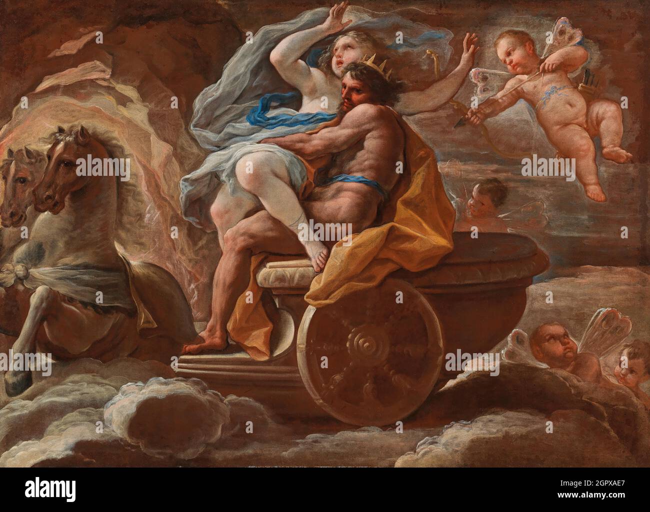 Abduction Of Persephone Painting