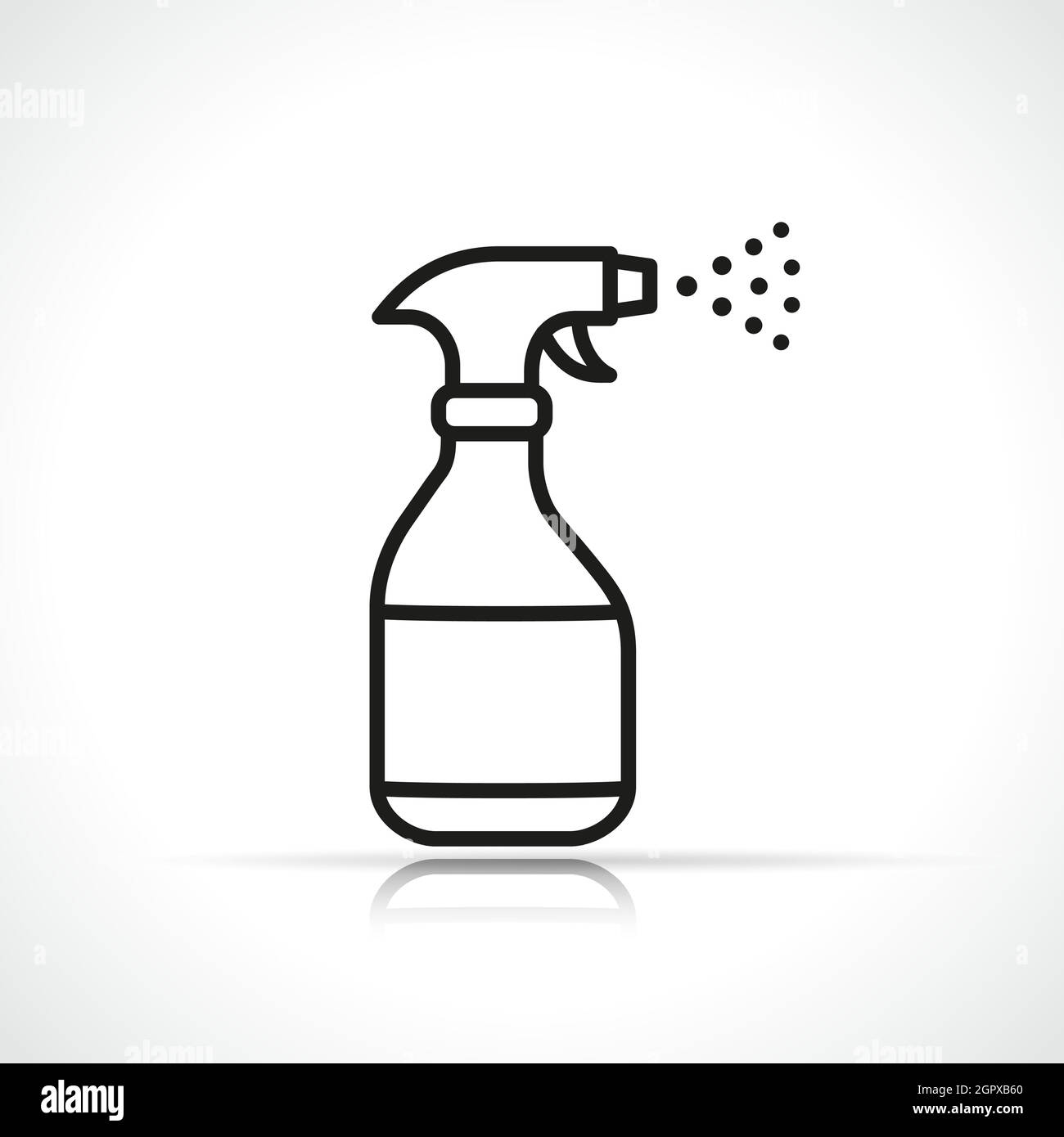 spray line icon vector symbol Stock Vector Image & Art - Alamy