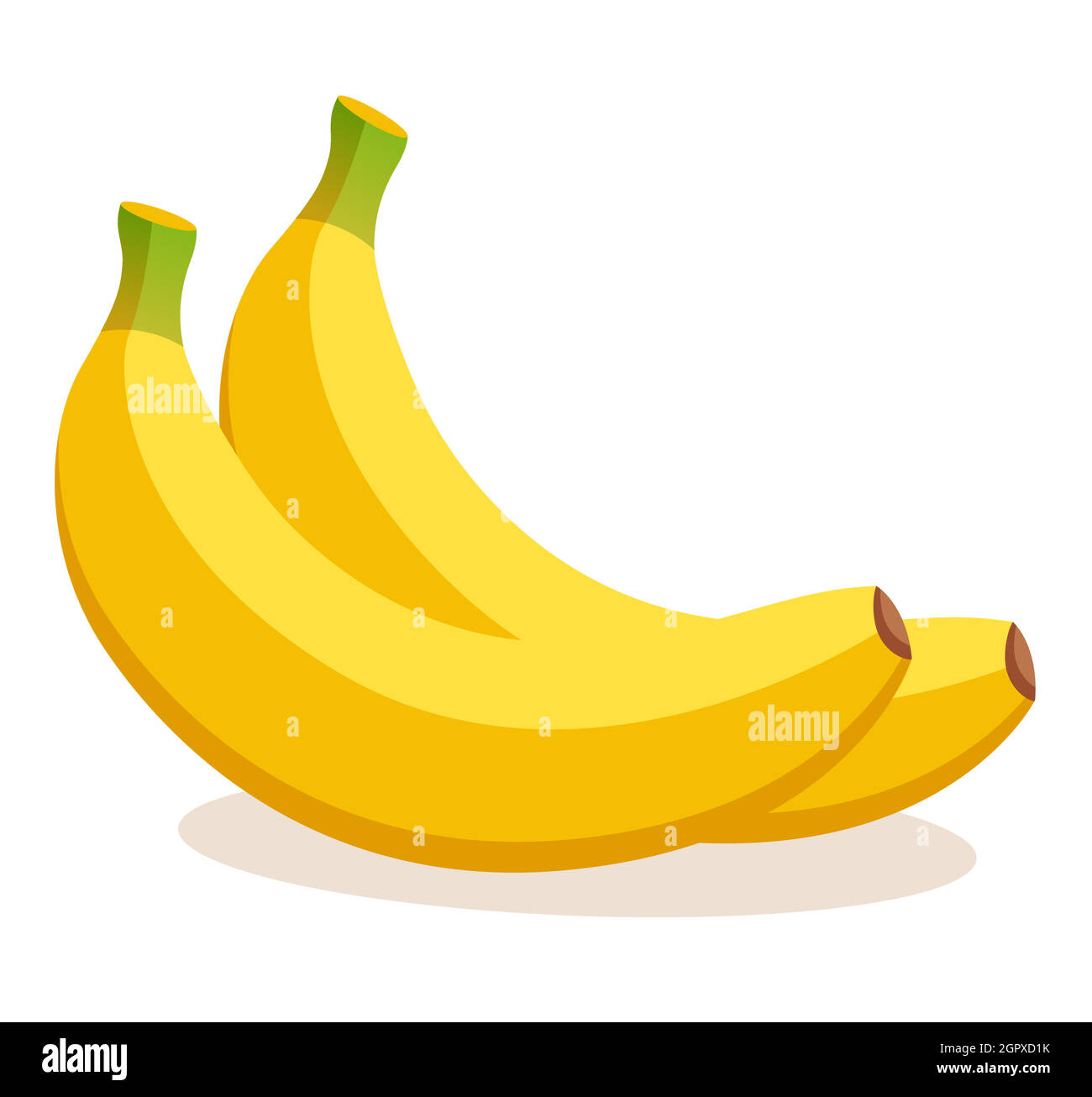 Banana fruit icon bananas Cut Out Stock Images & Pictures - Alamy