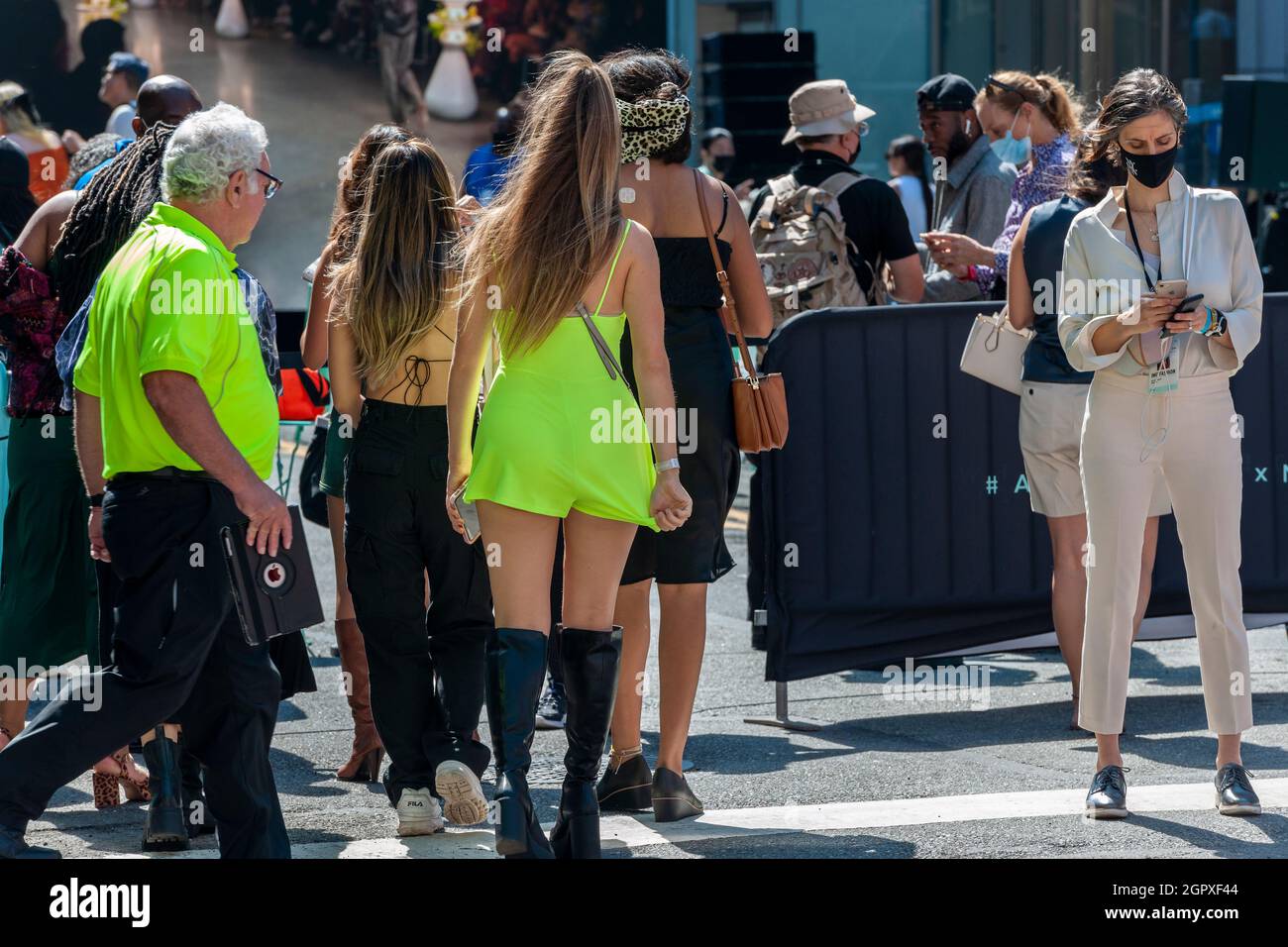 New York Fashion Week brand activation for the installment payment ...