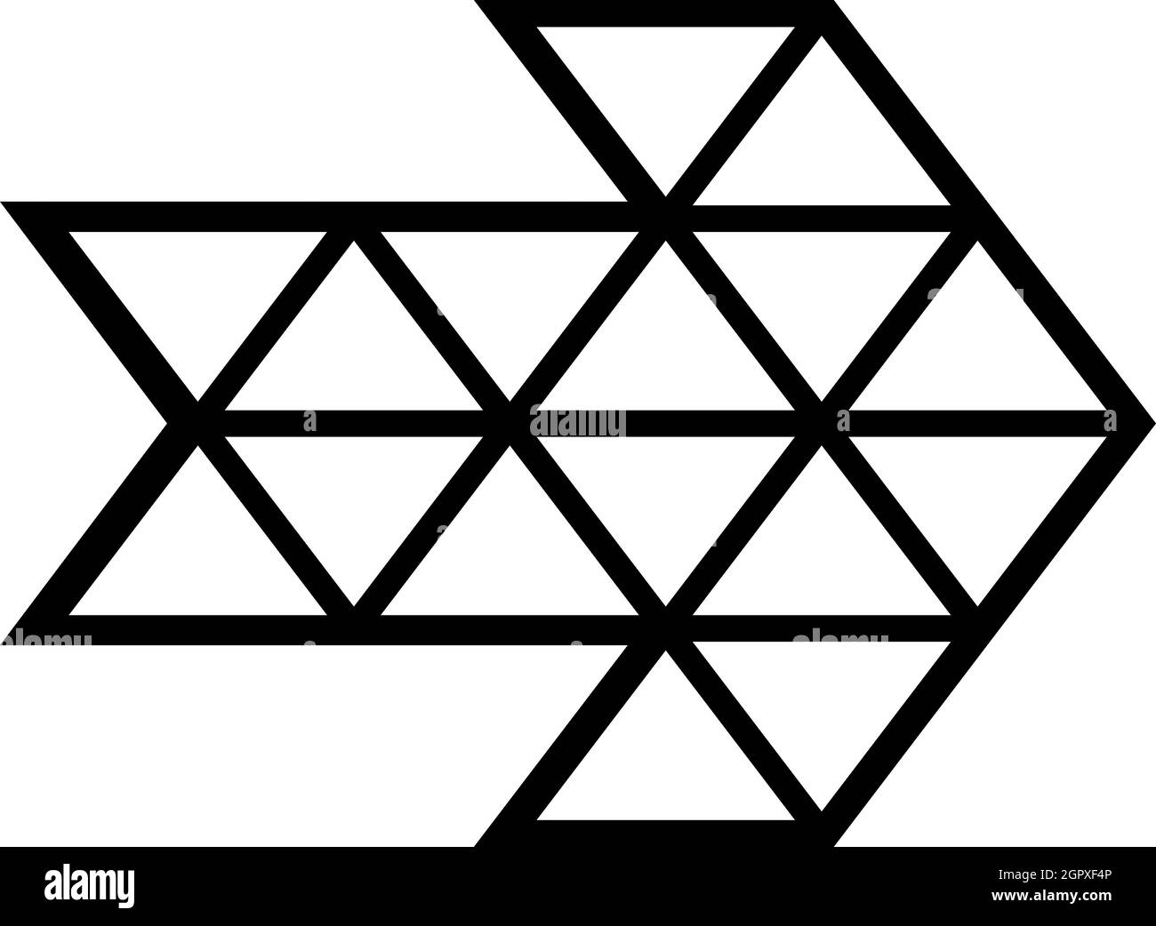 Simple triangle hi-res stock photography and images - Alamy